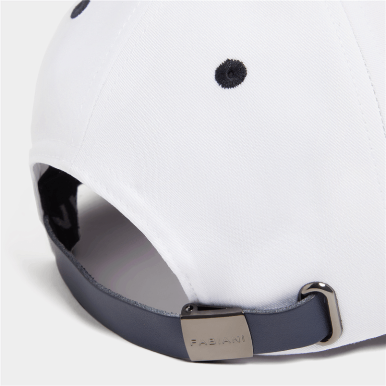 Fabiani Logo & Crest White Cap – Sneakertwenty4