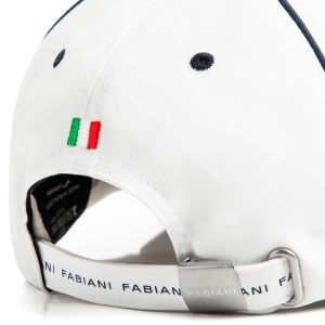 Fabiani “Italy” White Branded Cap – Sneakertwenty4