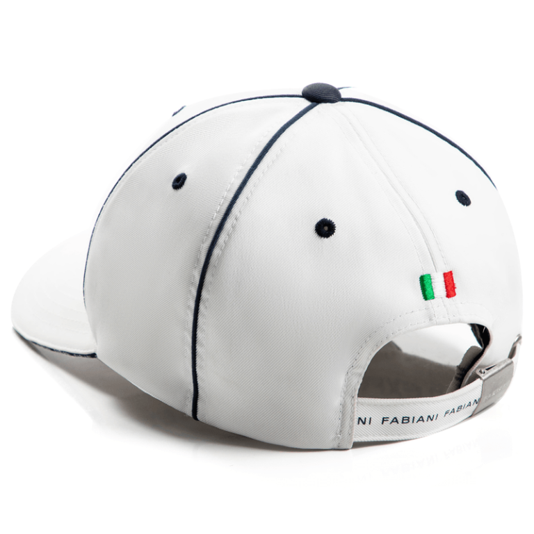 Fabiani “Italy” White Branded Cap – Sneakertwenty4